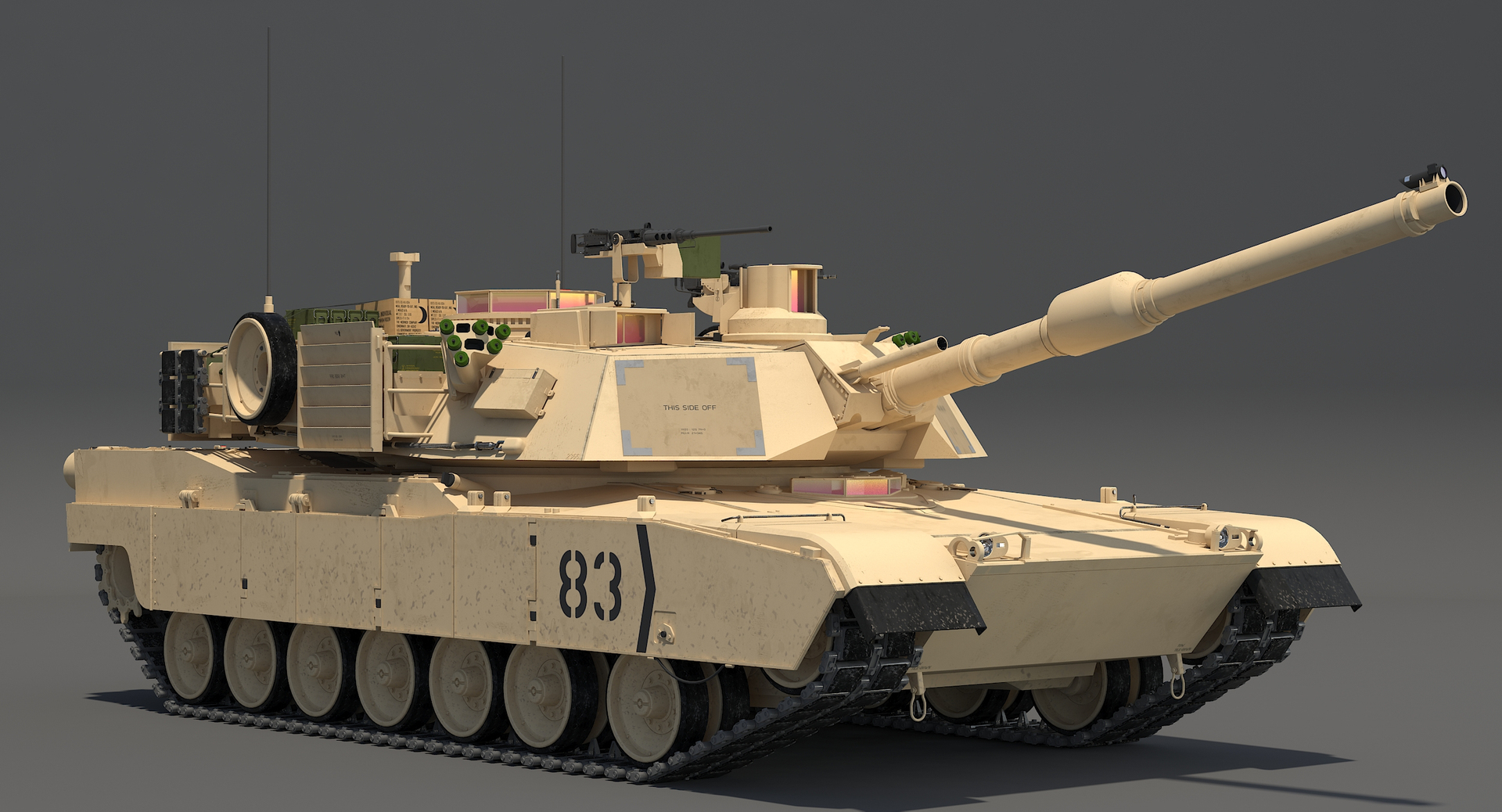 3D M1A2 Abrams US Army model - TurboSquid 1860724