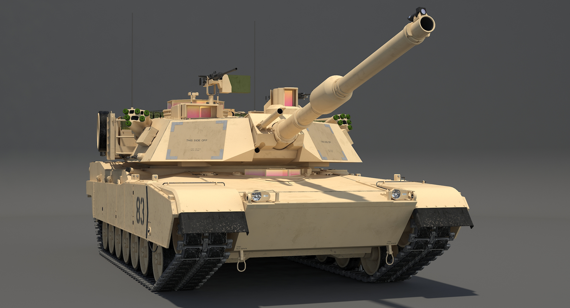3D M1A2 Abrams US Army model - TurboSquid 1860724