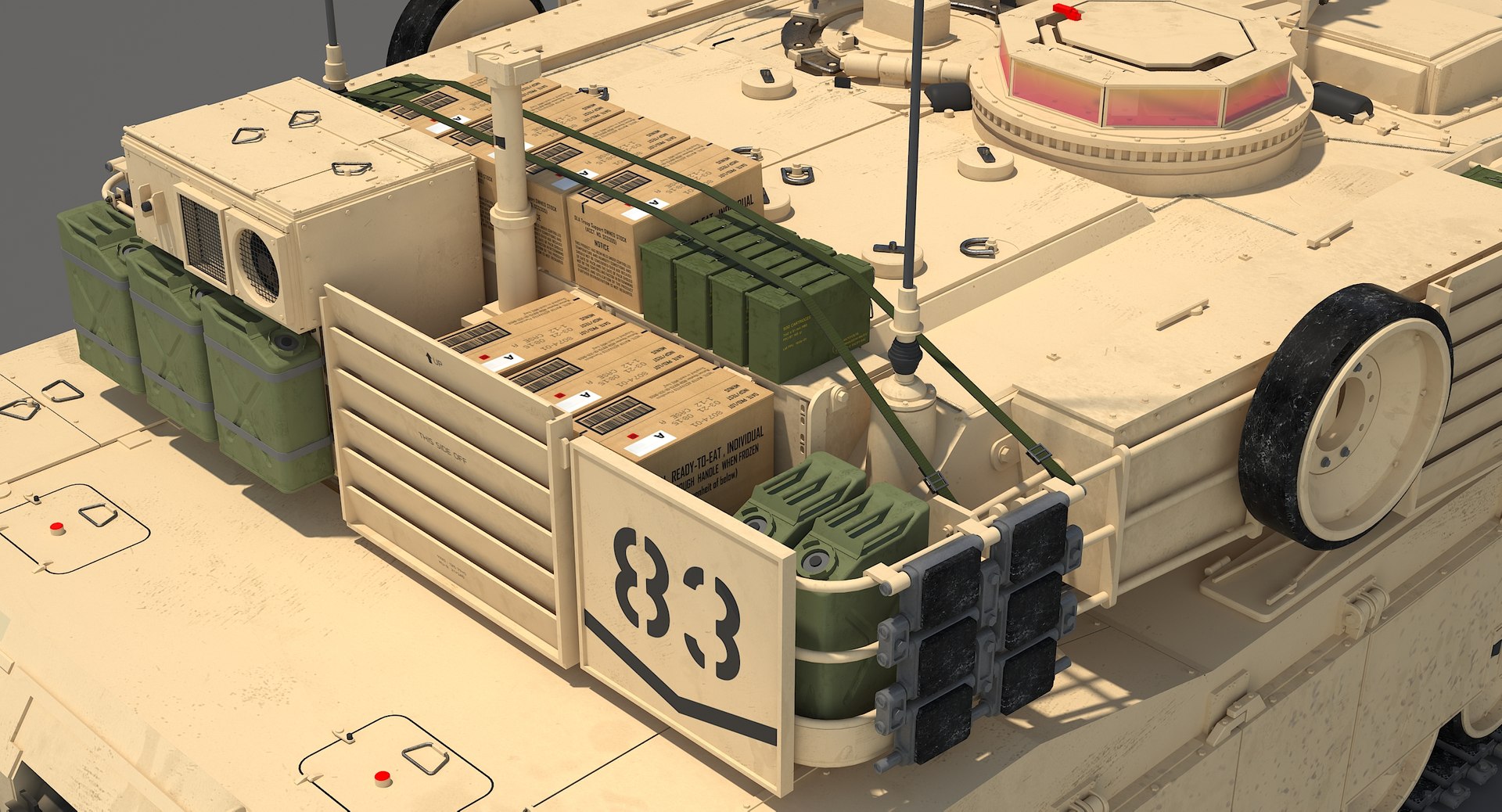 3D M1A2 Abrams US Army Model - TurboSquid 1860724