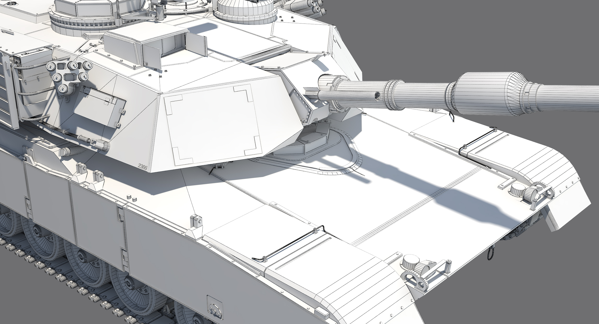 modelo 3d M1A2 Abrams Ejército de EE. UU. - TurboSquid 1860724