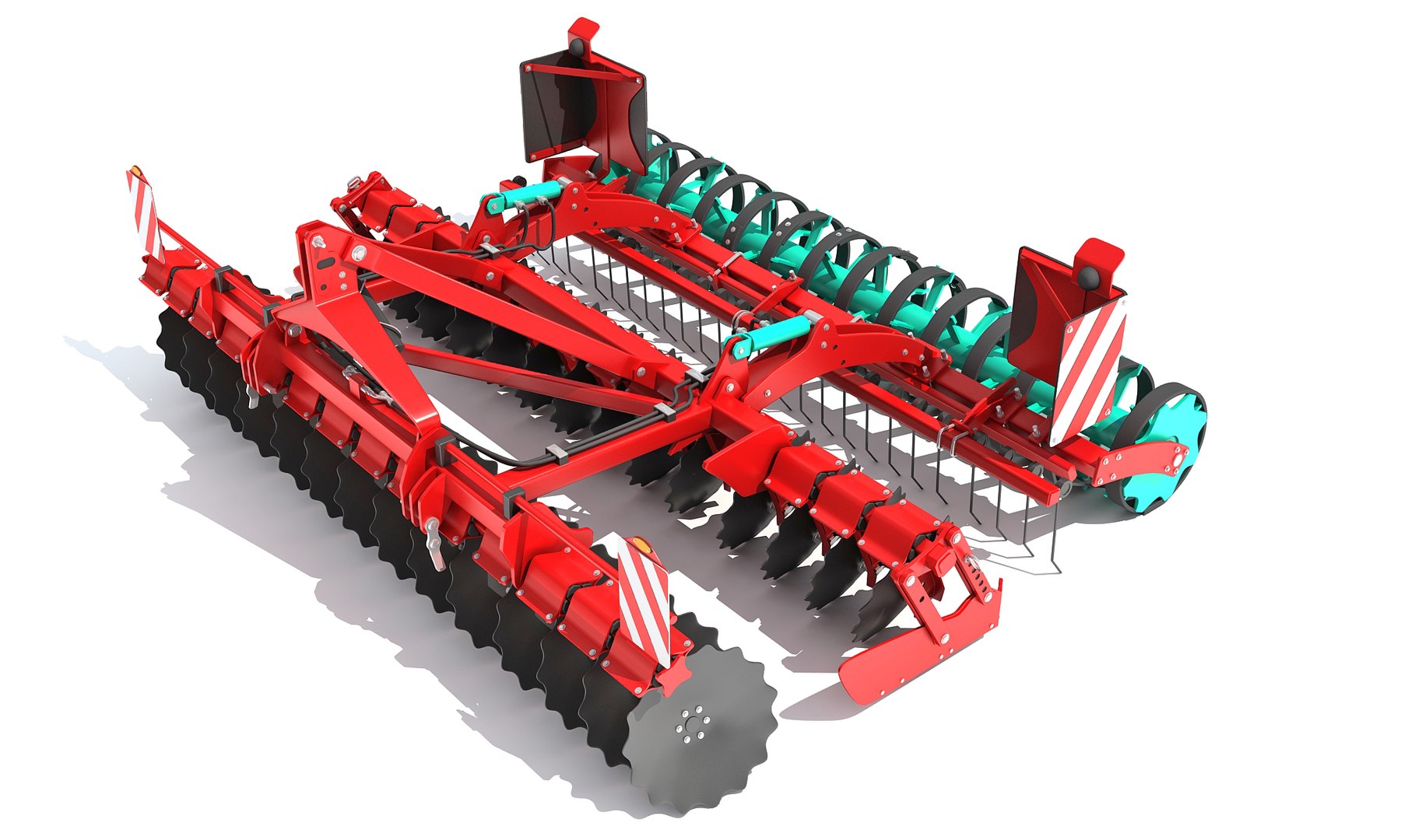 3D Model Compact Disc Harrow - TurboSquid 1447806