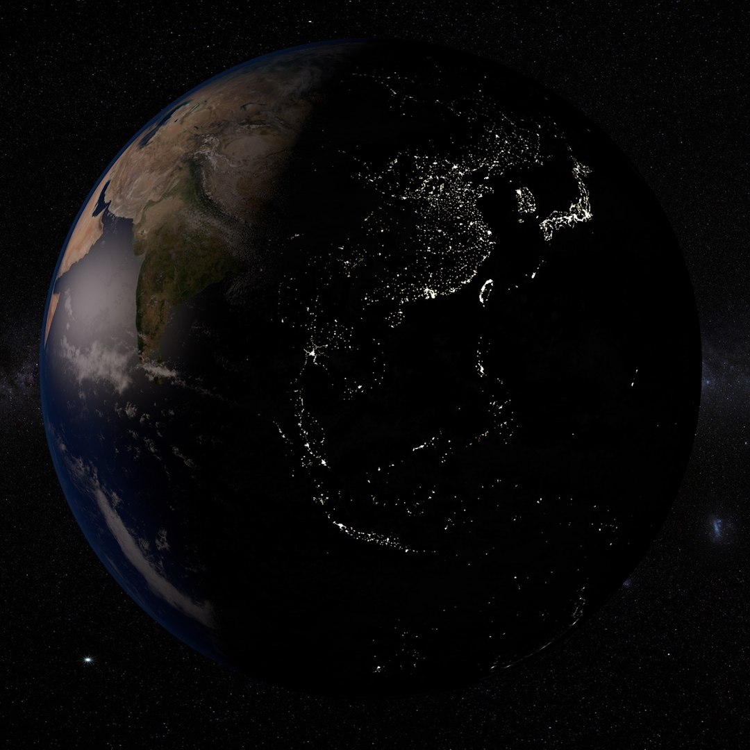 Planet Earth 43k C4d
