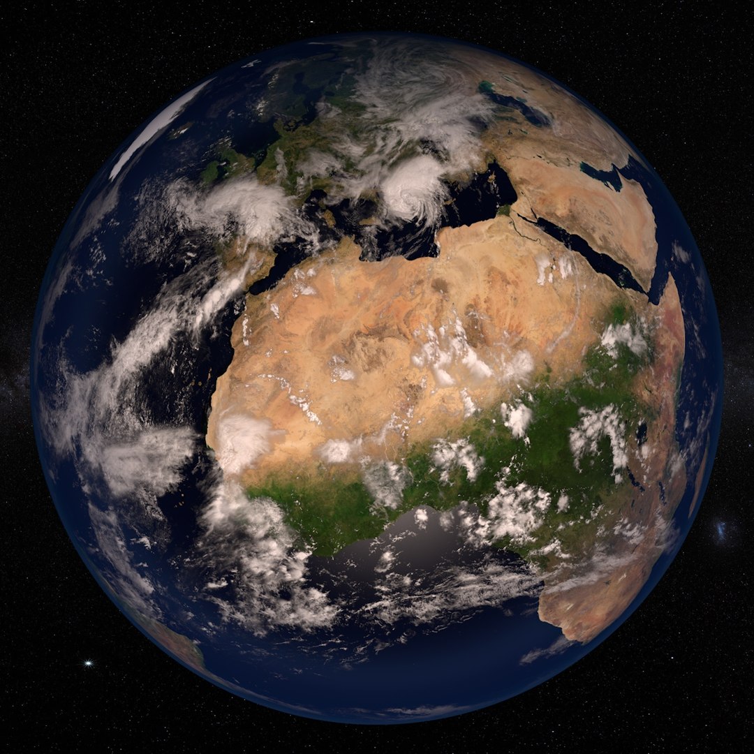 Planet Earth 43k C4d