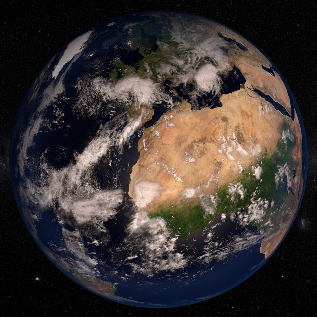 Planet Earth 43k C4d