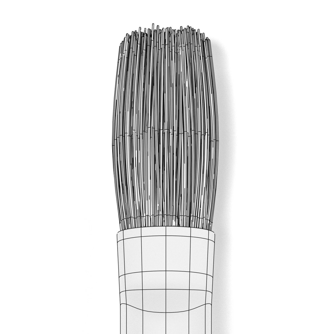 3d Paint Brush Model