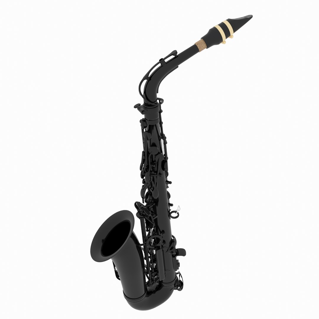 3D Saxophone Sax Model - TurboSquid 1451806