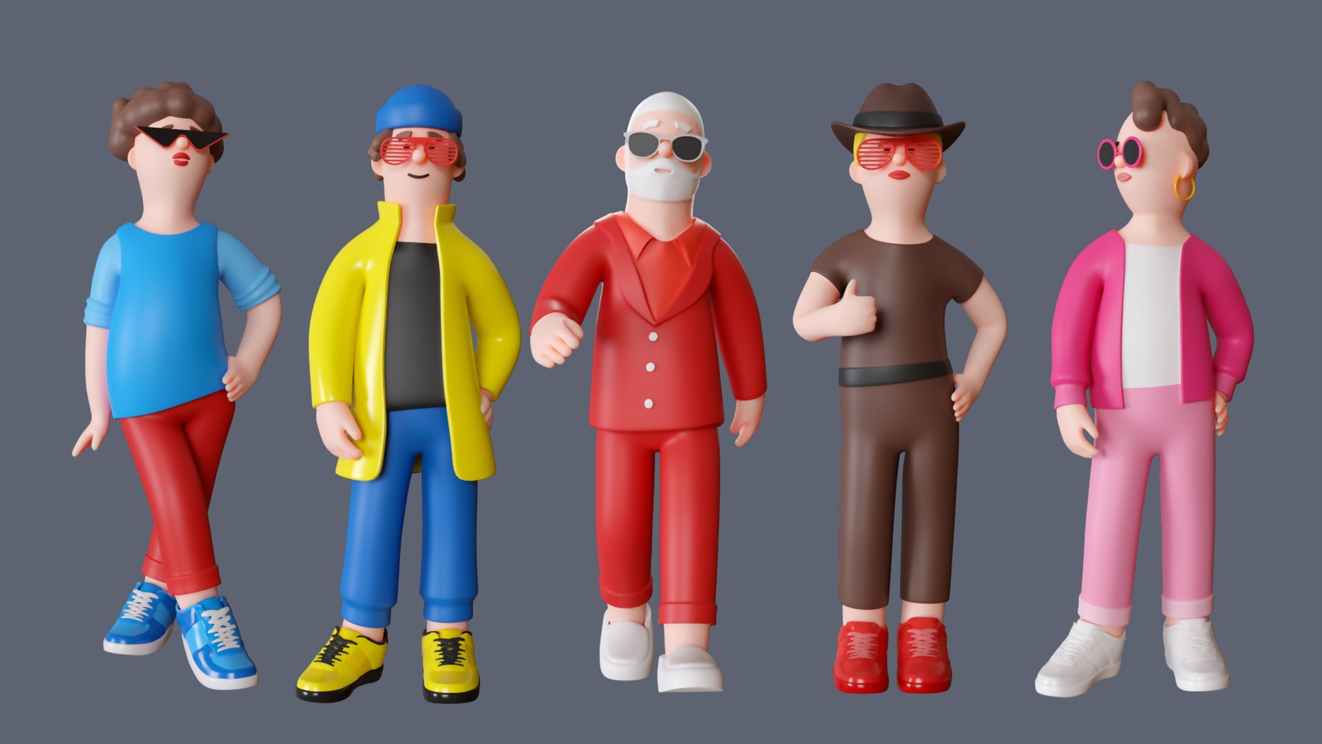 3D Characters 6 09 - TurboSquid 1914668