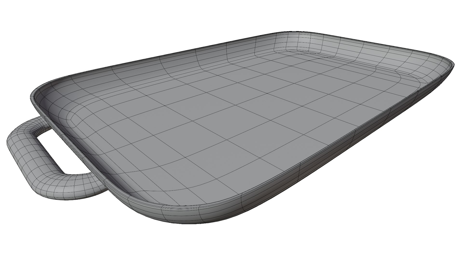 Serving Tray 3D Model - TurboSquid 2234524