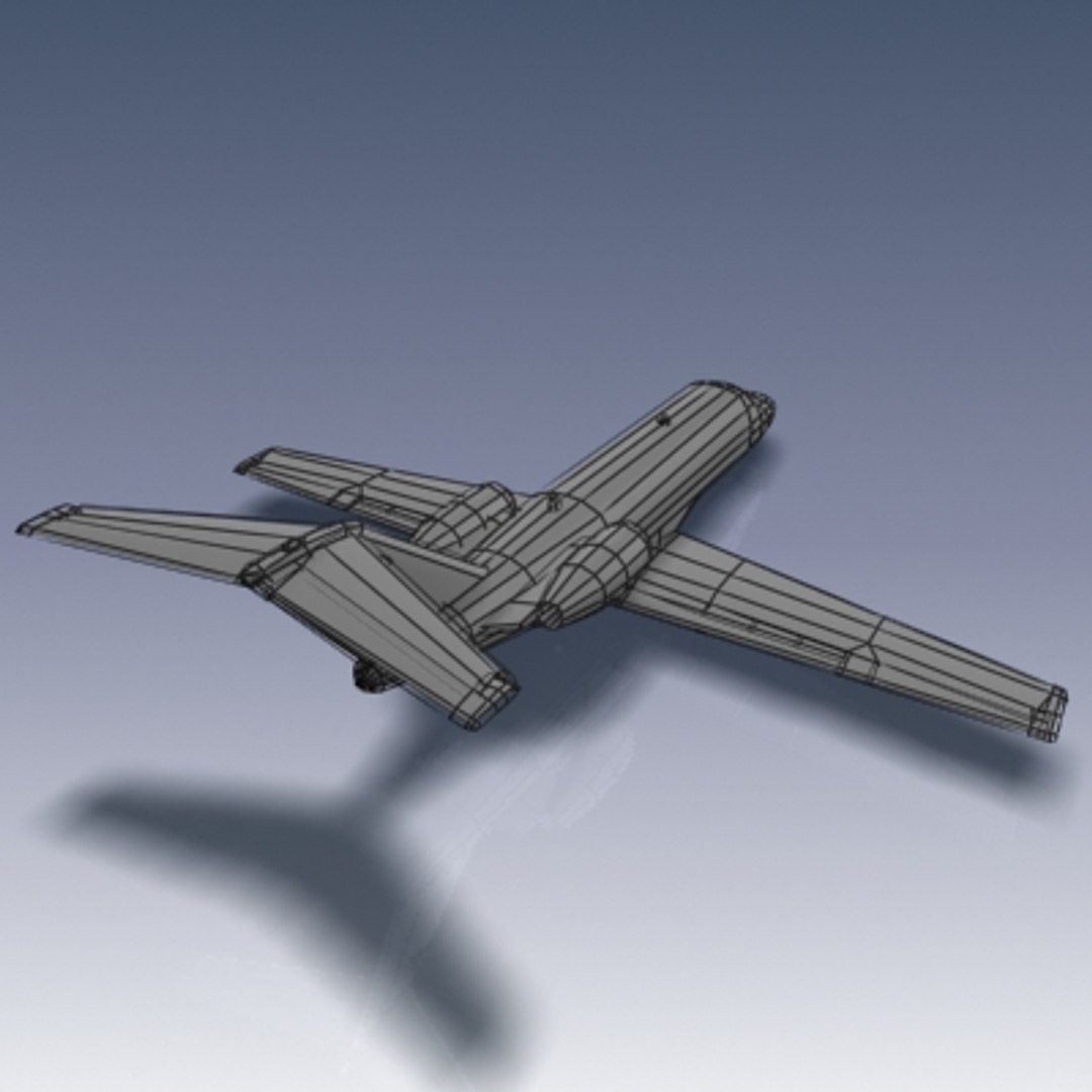 citation cj4 aircraft jets 3d 3ds