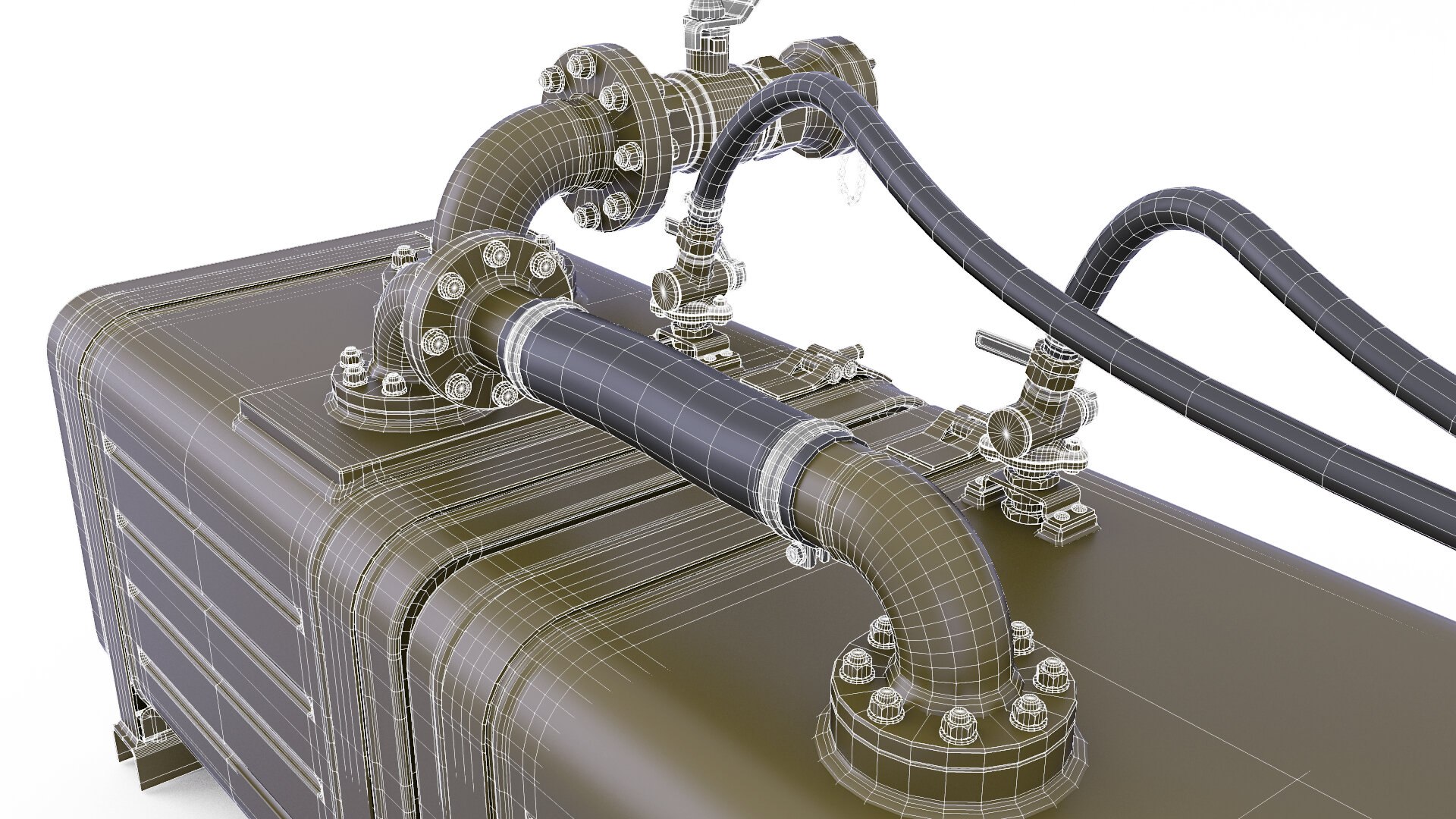 Fuel Tank 3D Model - TurboSquid 1598618