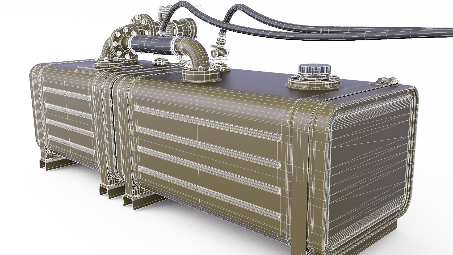 Fuel Tank 3D Model - TurboSquid 1598618