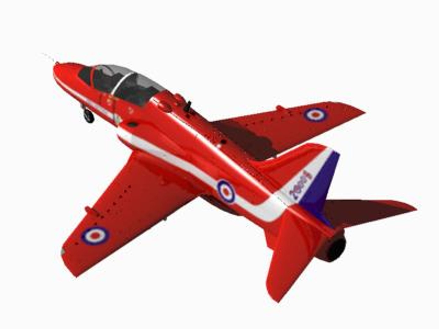 Bae Hawk Jet 3d Model