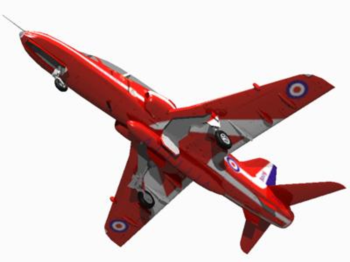 Bae Hawk Jet 3d Model