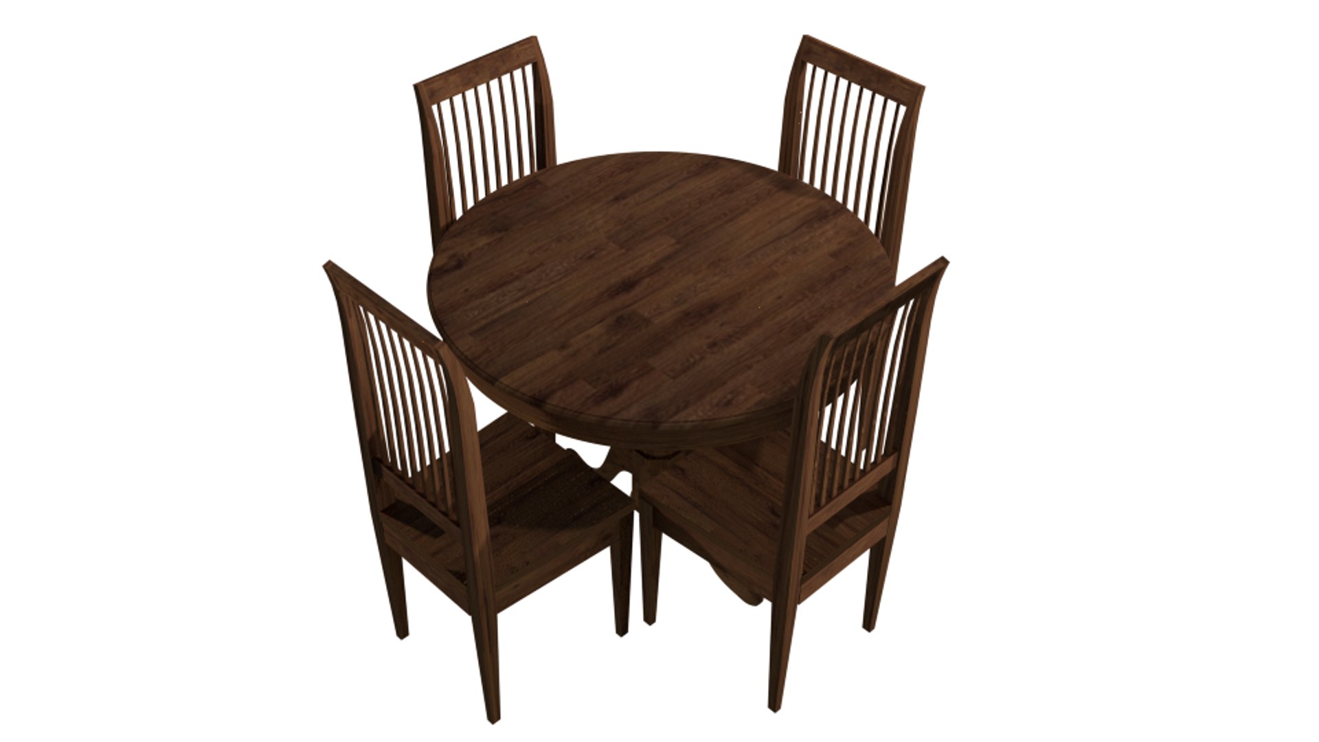 3d Kitchen Table Model