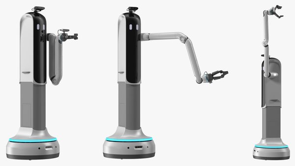 Samsung Bot Handy Rigged for Maya 3D - TurboSquid 1956039