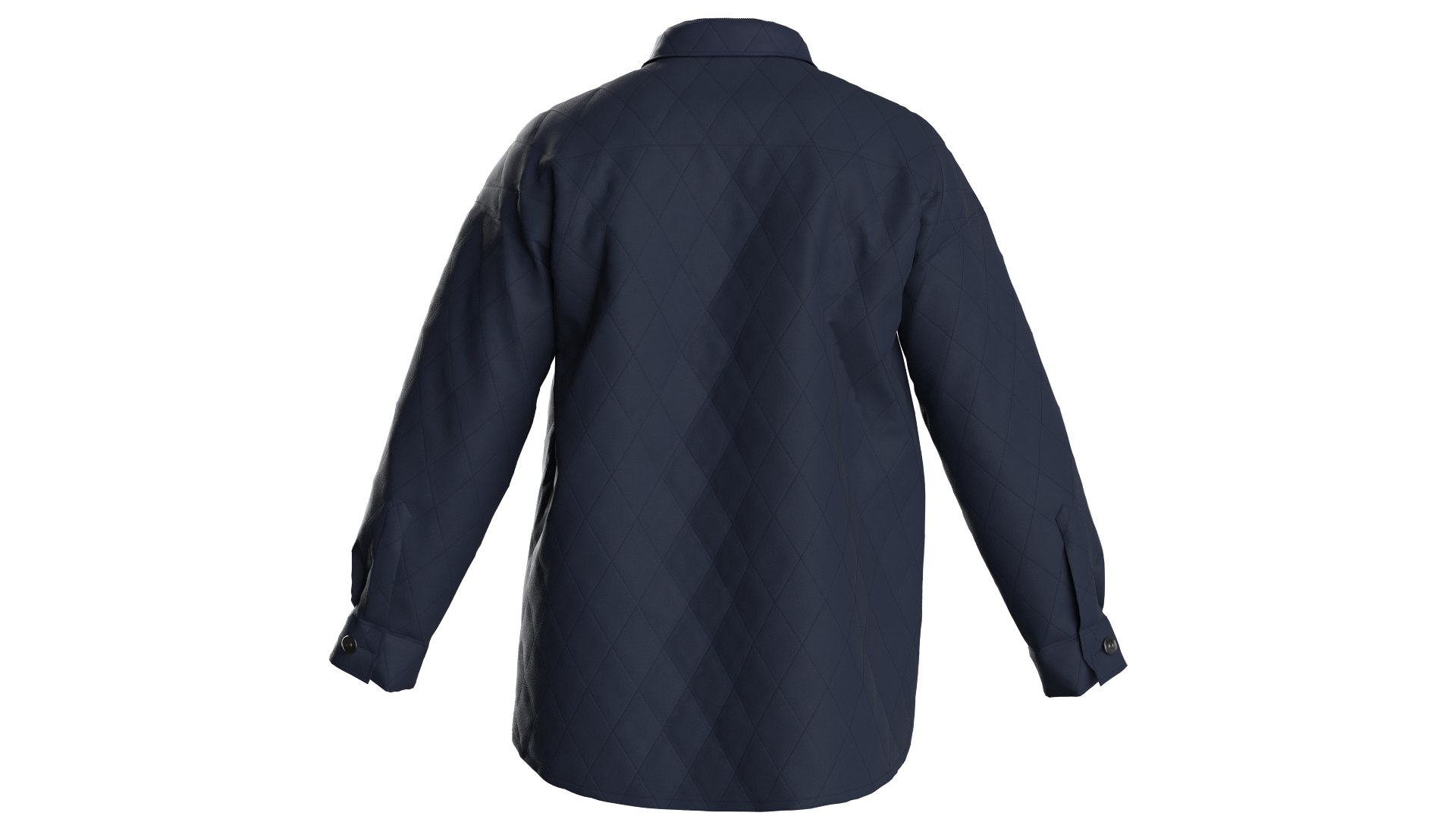 Male Capitone Jacket 3D Model - TurboSquid 2178015