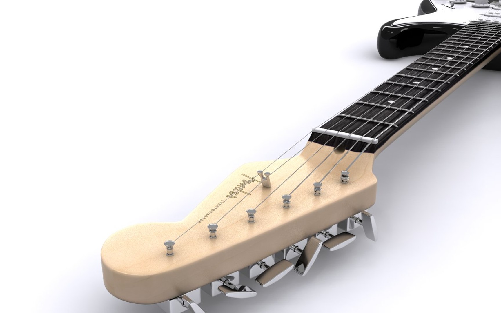 Stratocaster 3d 3ds
