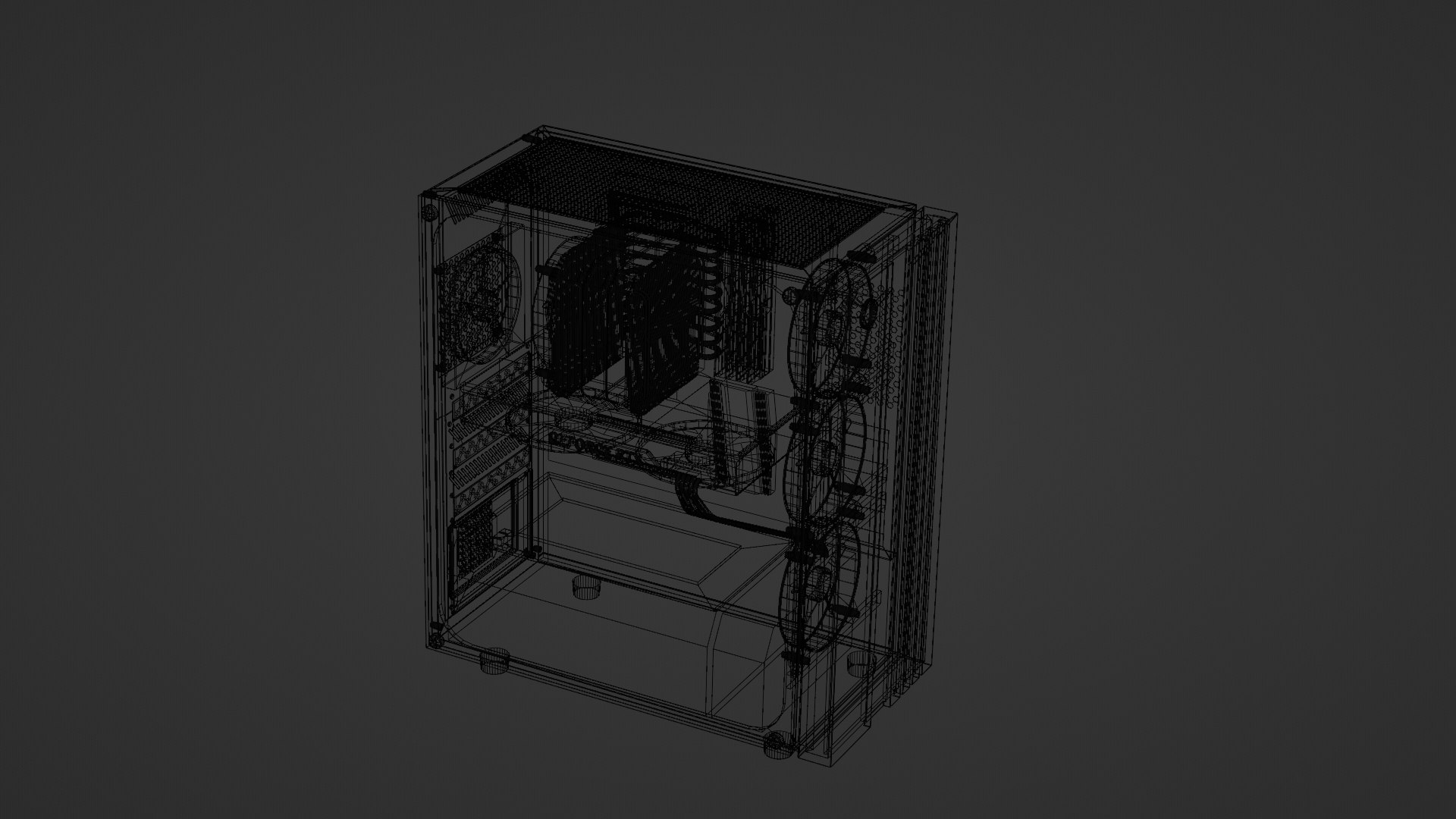 GAMING PC 3D - TurboSquid 1996200