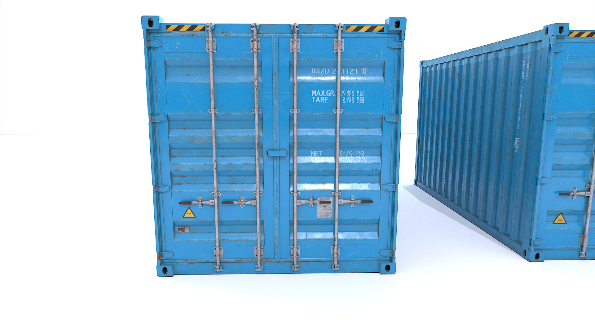 Ship Containers Set 3D - TurboSquid 2134447