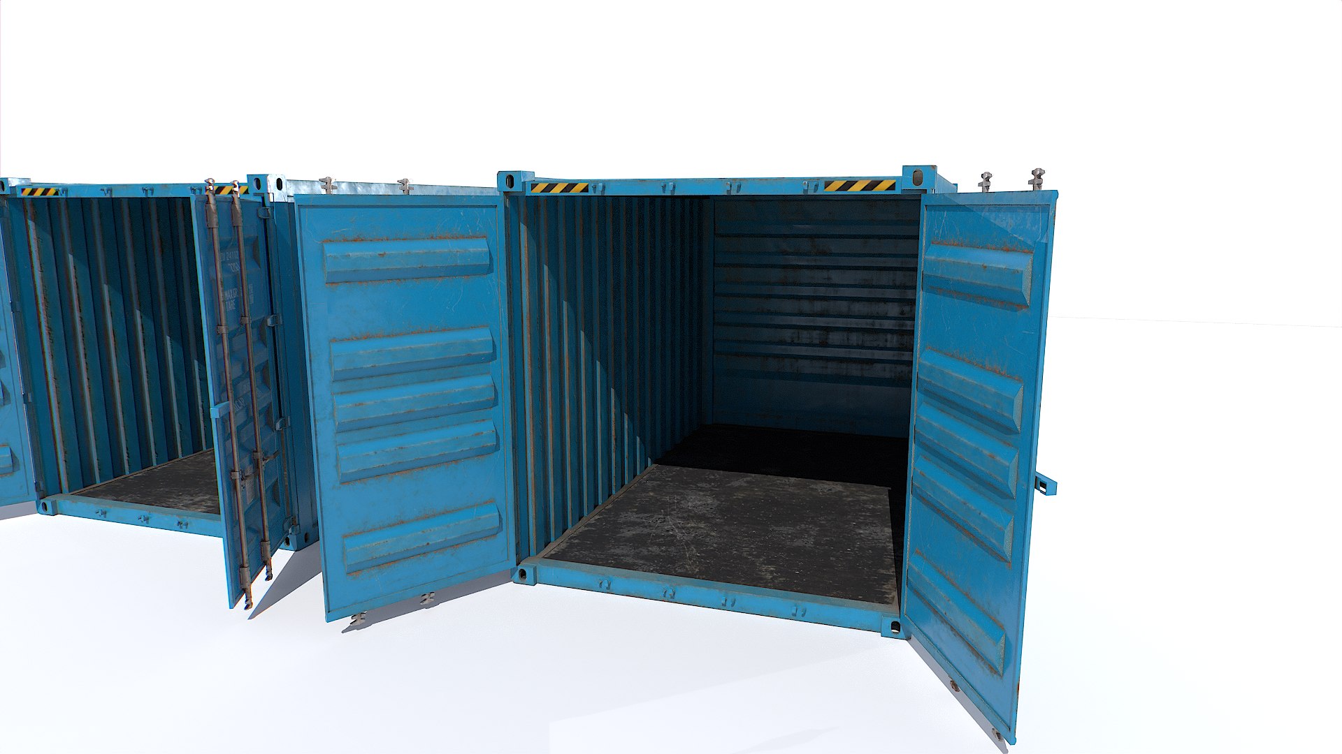 Ship Containers Set 3D - TurboSquid 2134447