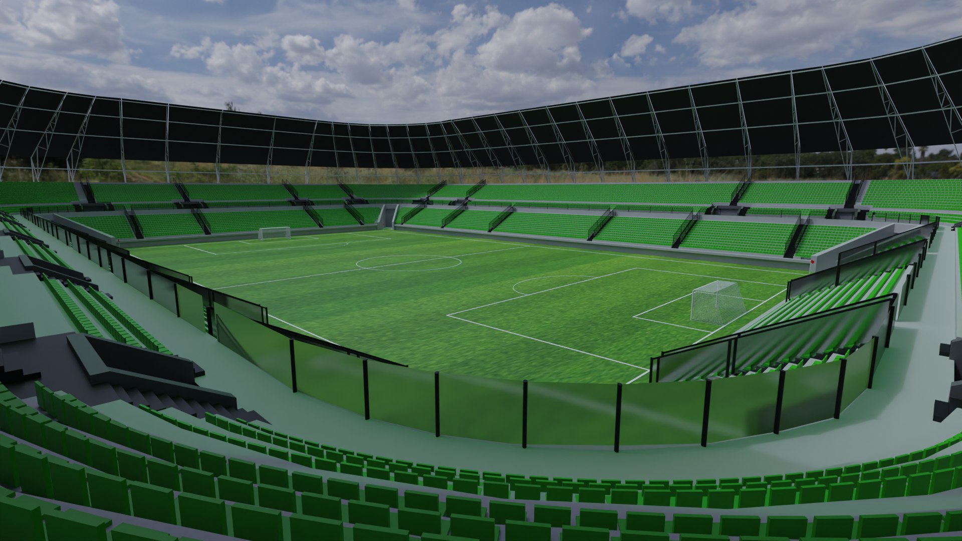3D Football Stadium model - TurboSquid 1923999