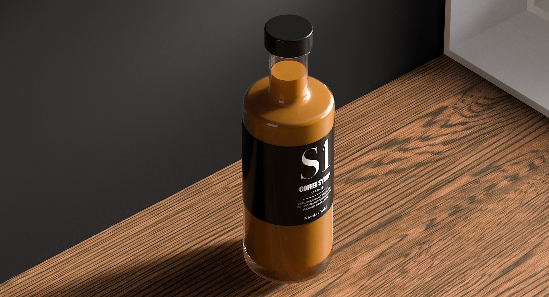 Realistic Caramel Syrup 3D - TurboSquid 1465685