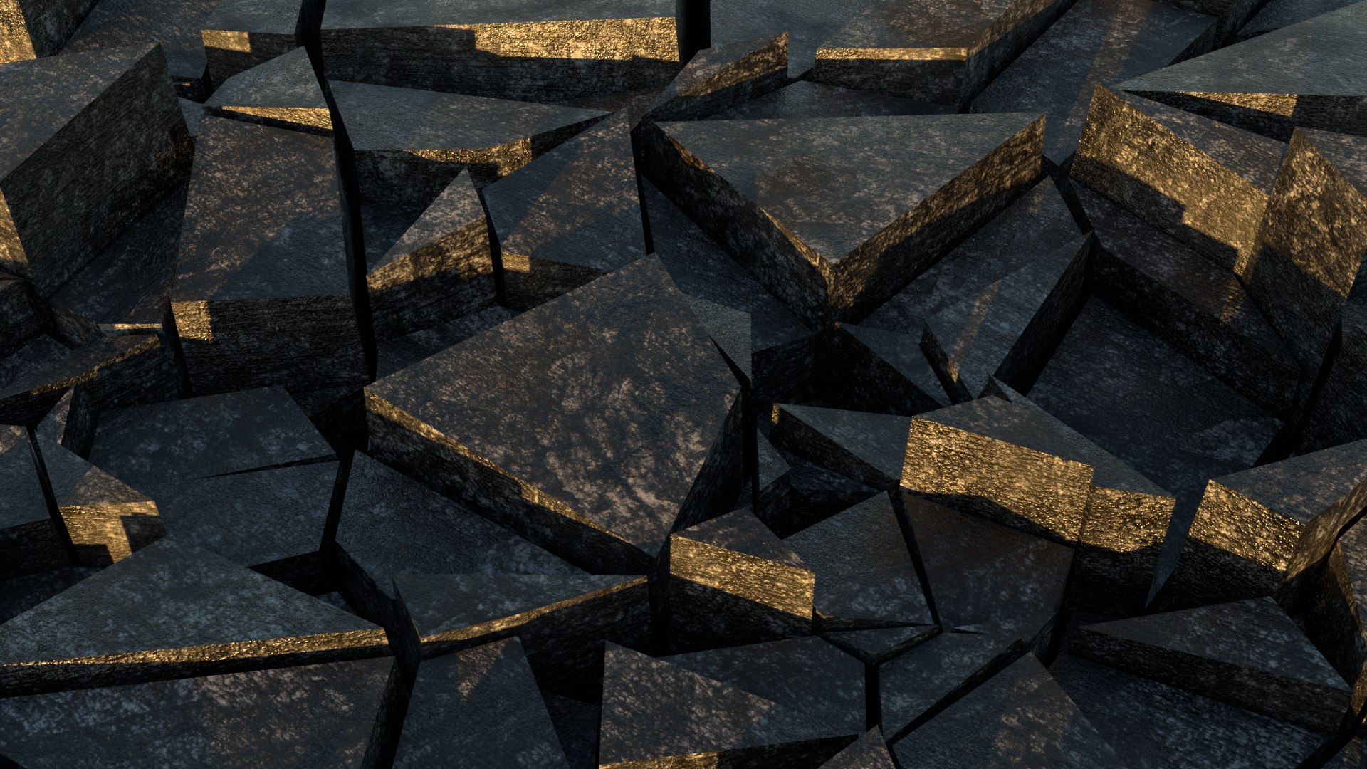 3D Abstract Stone Ground Model - TurboSquid 2271936