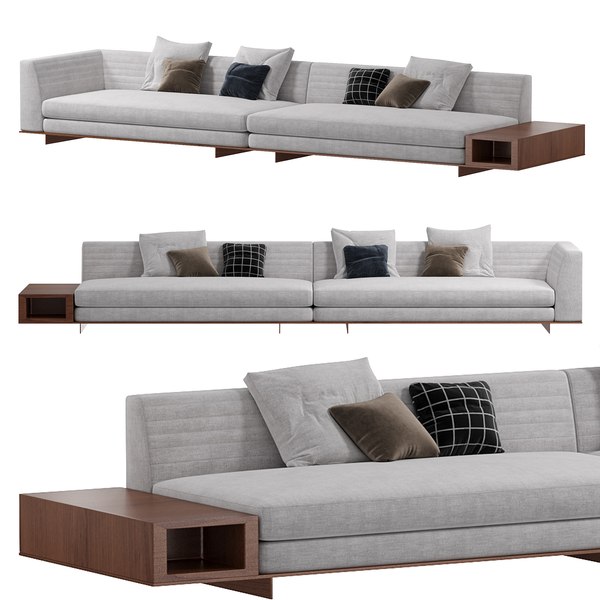3D Roger SOFA by Minotti - TurboSquid 1947528