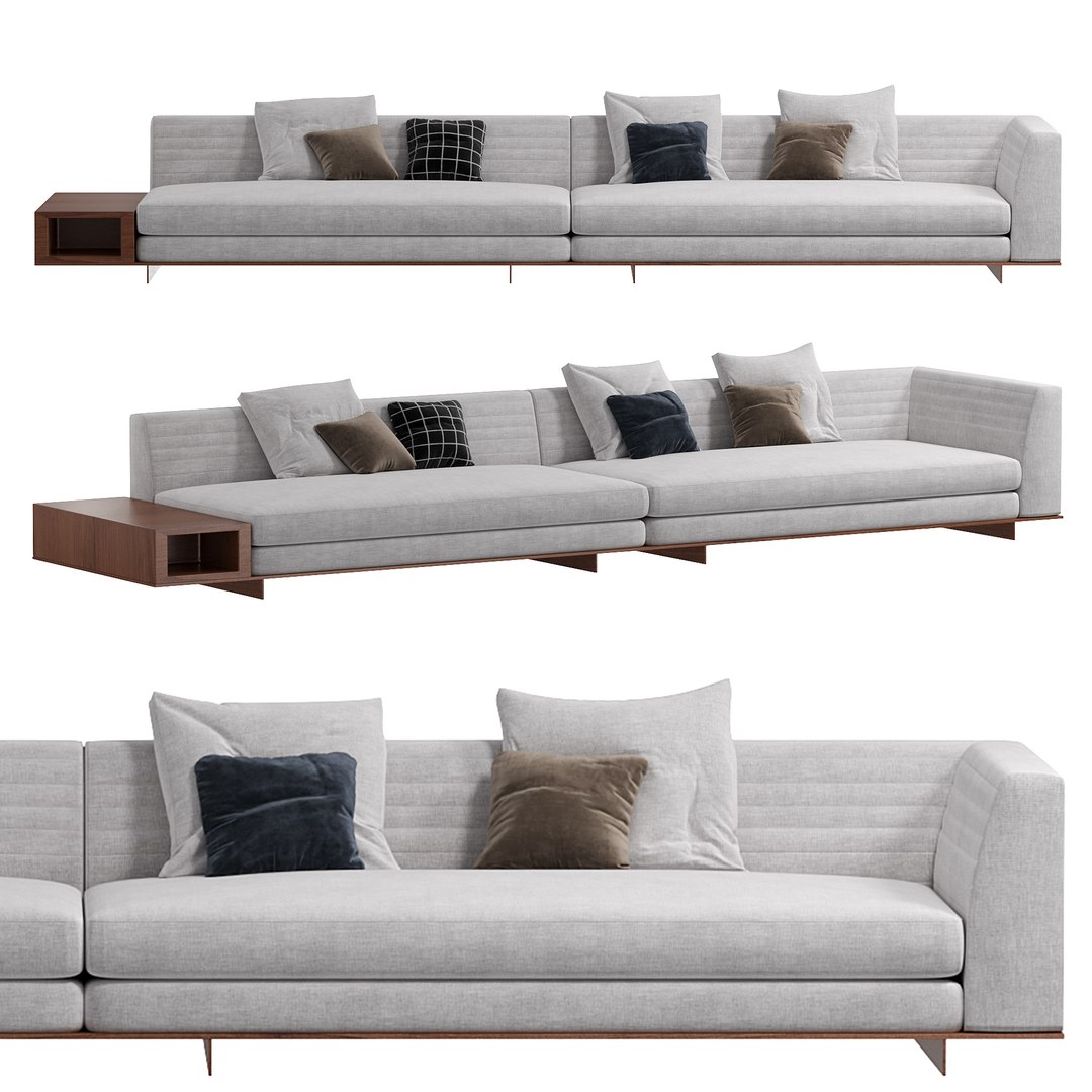 3D Roger SOFA By Minotti - TurboSquid 1947528