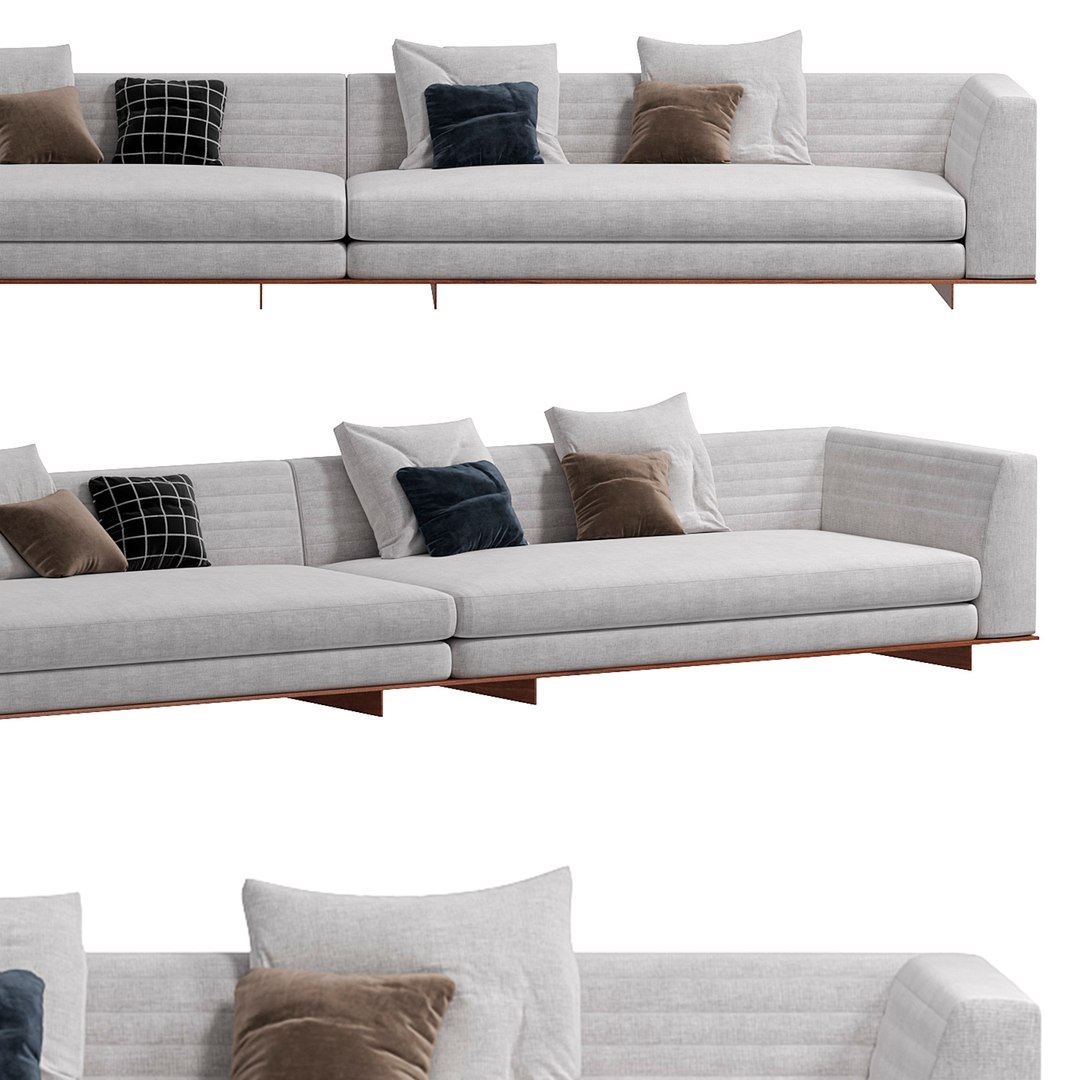3D Roger SOFA By Minotti - TurboSquid 1947528