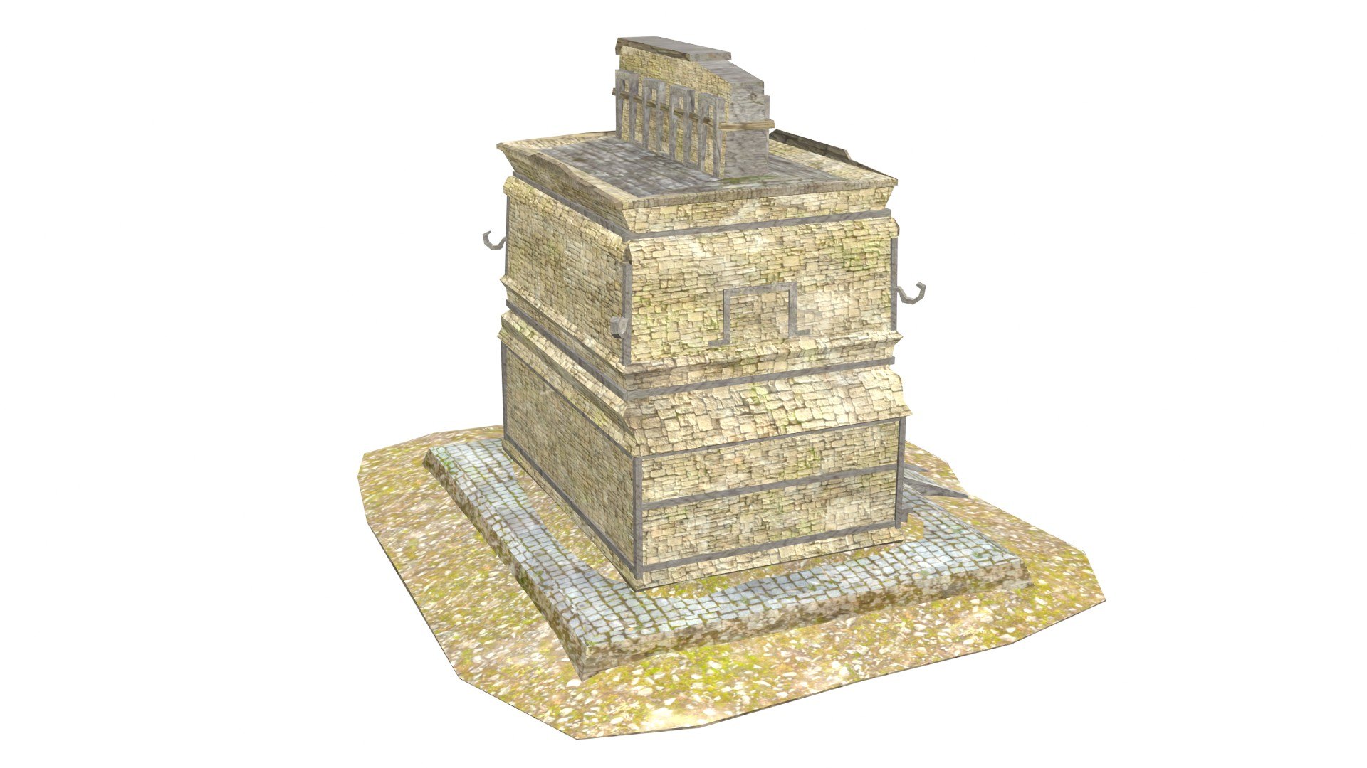 3D - Mayan Building Model - TurboSquid 1593758