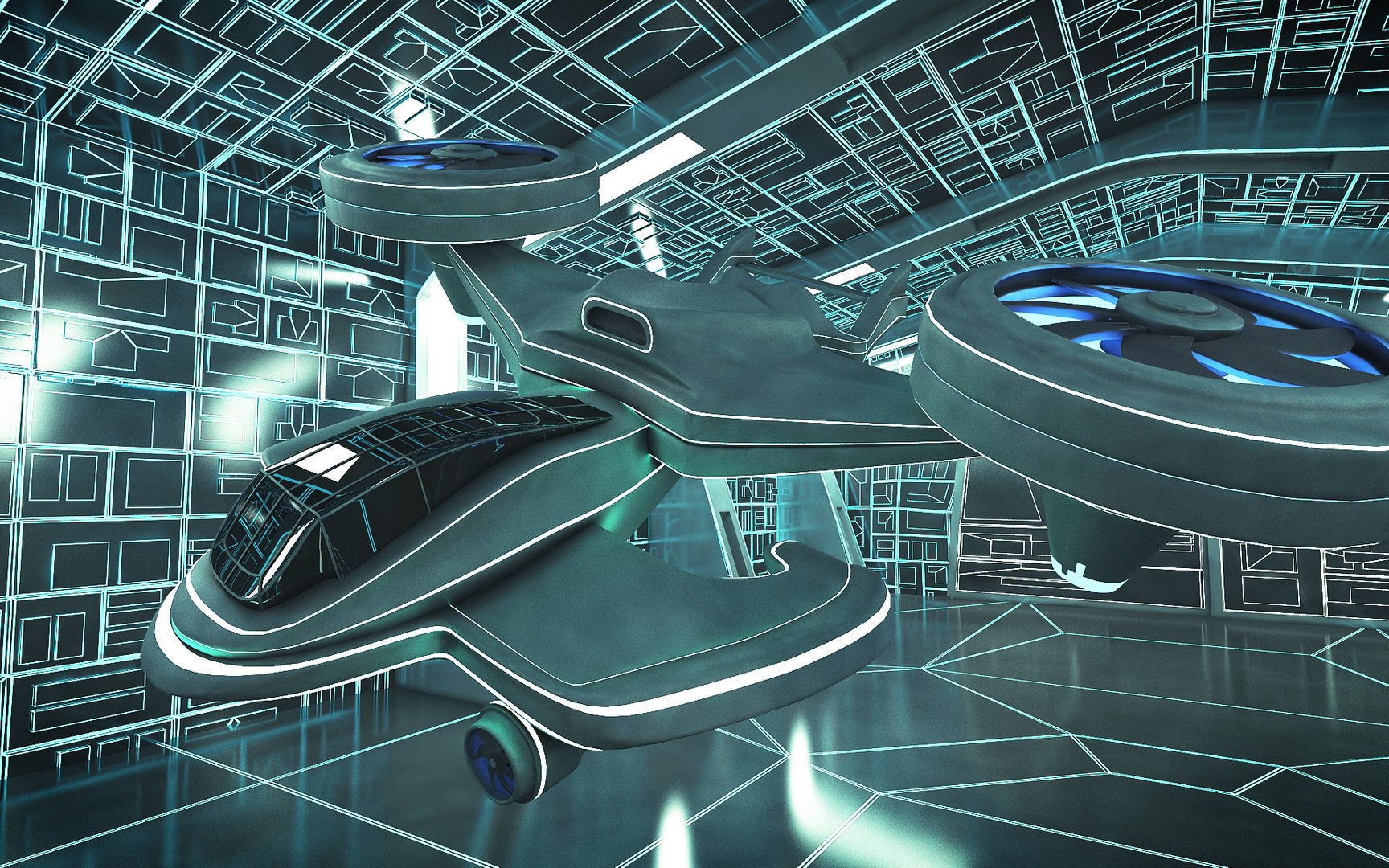 3D Model Sci-fi Science Fiction - TurboSquid 1392867