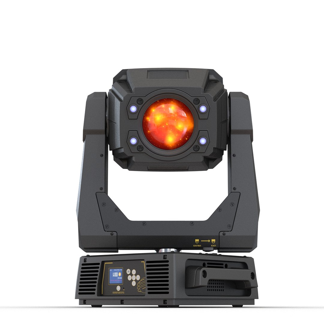 3d led stage moving light model