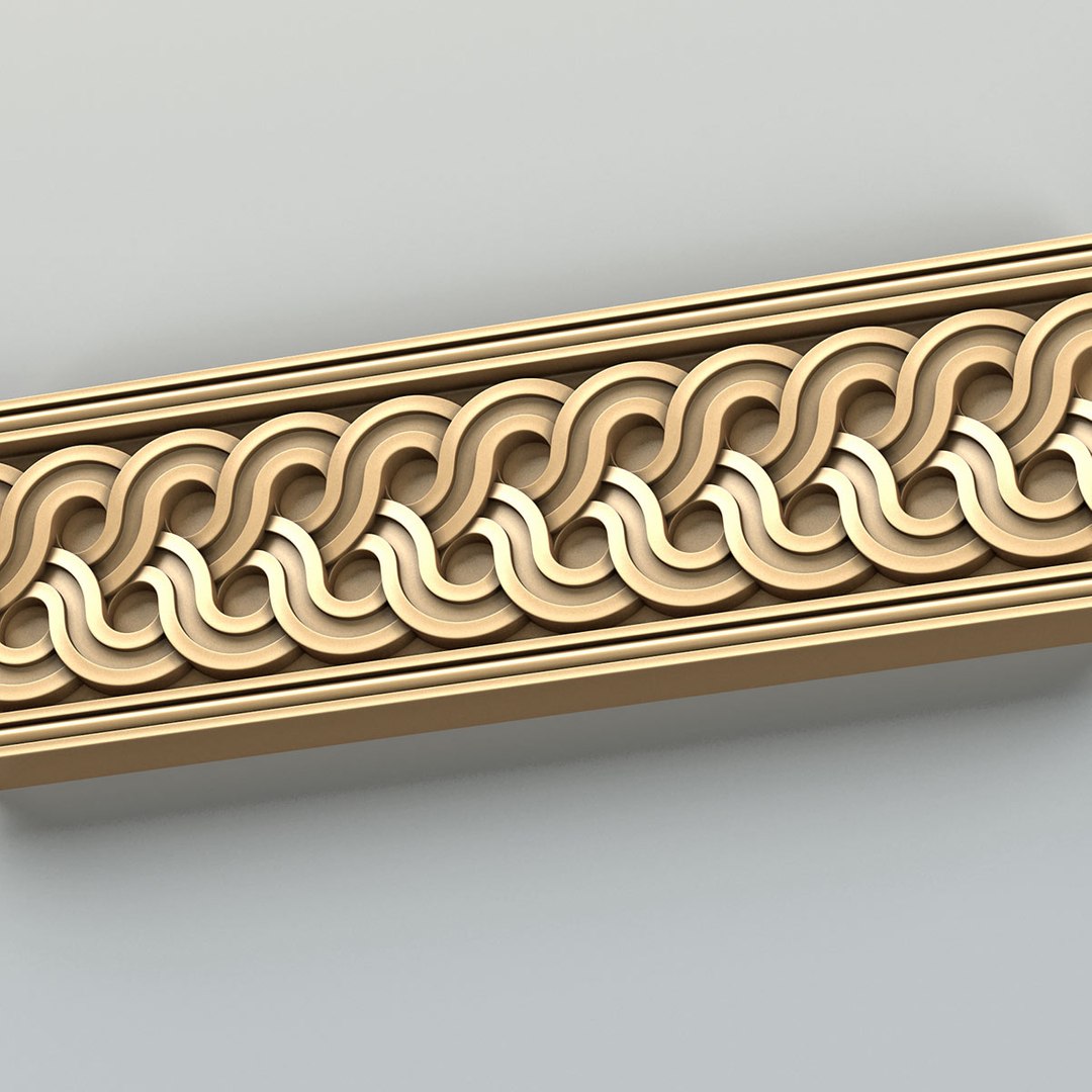 Decorative Molding Model - TurboSquid 1377455