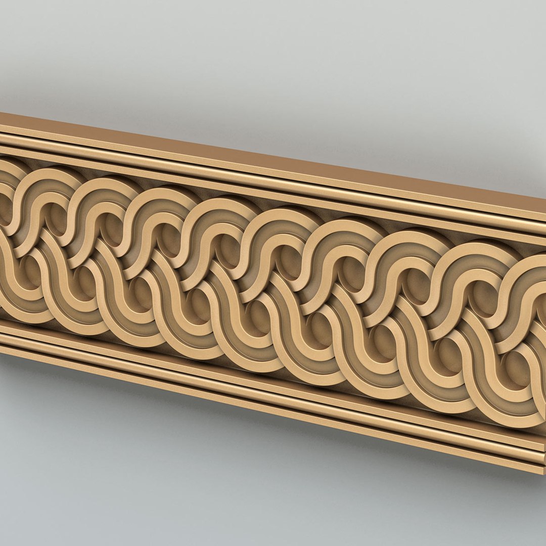 Decorative Molding Model - TurboSquid 1377455