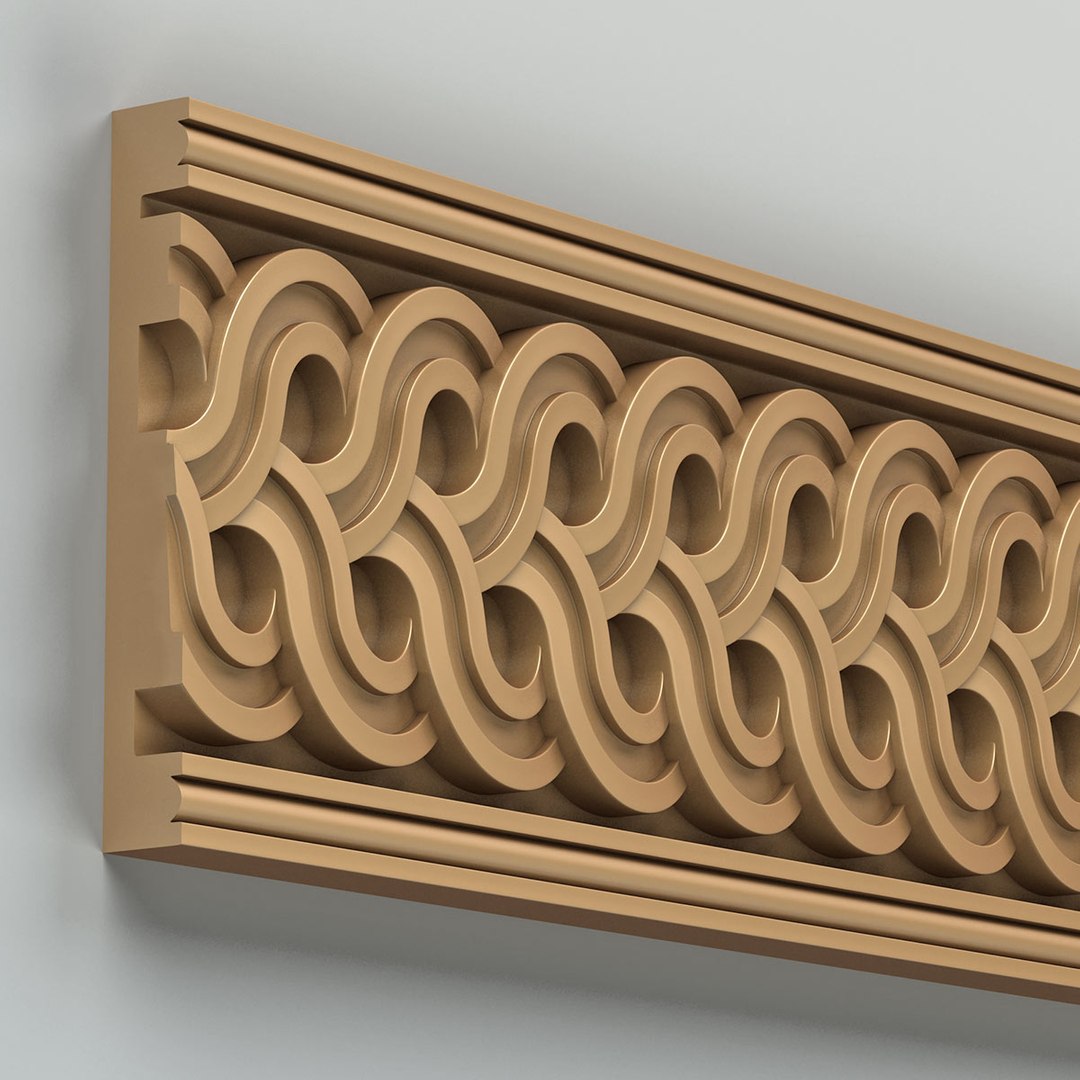 Decorative Molding Model - TurboSquid 1377455