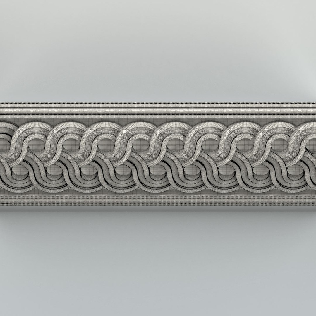 Decorative Molding Model - TurboSquid 1377455