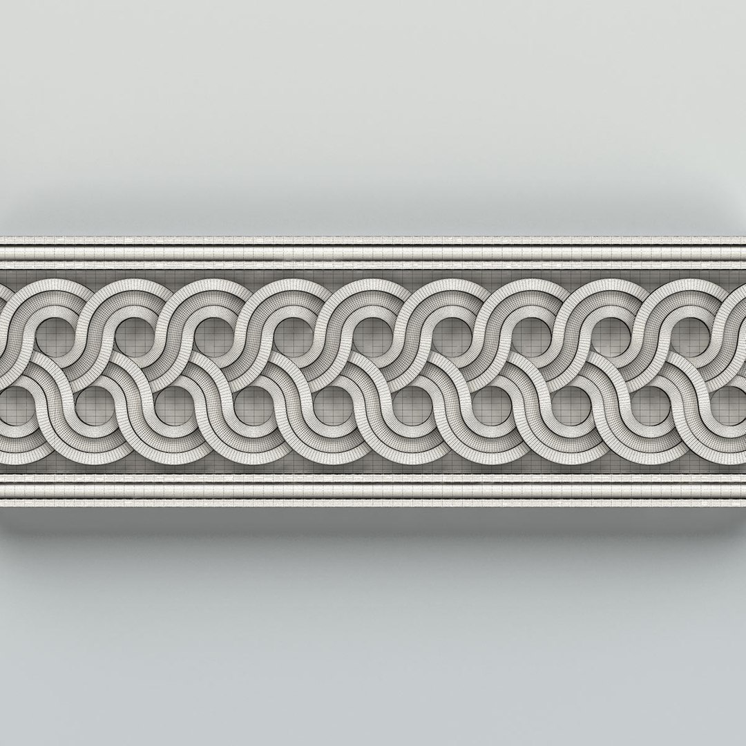 Decorative Molding Model - TurboSquid 1377455