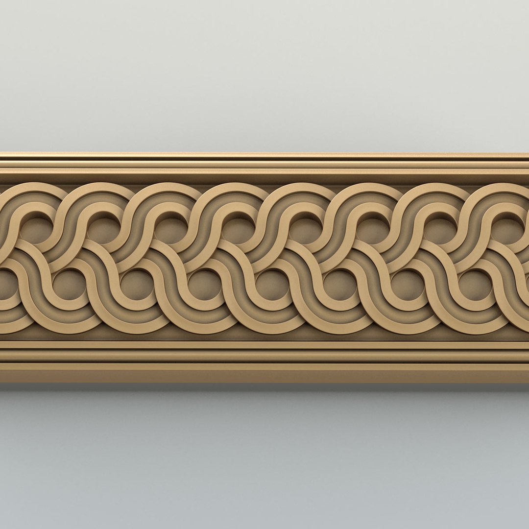 Decorative Molding Model - TurboSquid 1377455