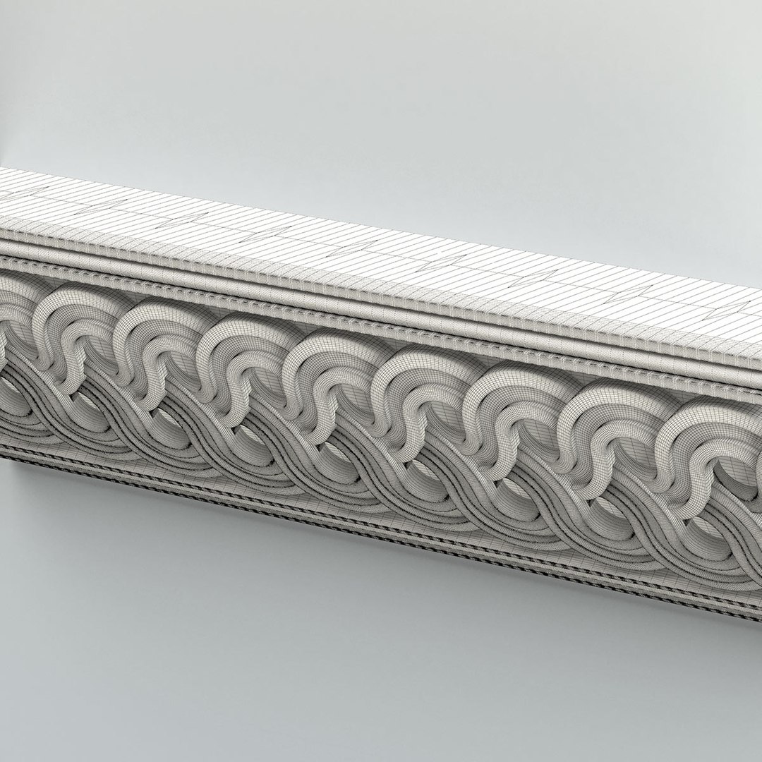 Decorative Molding Model - TurboSquid 1377455
