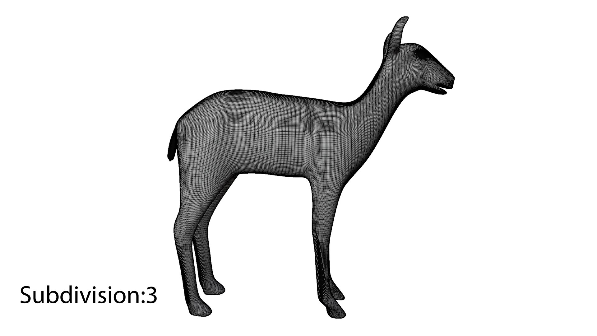 3D Deer Low Poly - TurboSquid 2286964