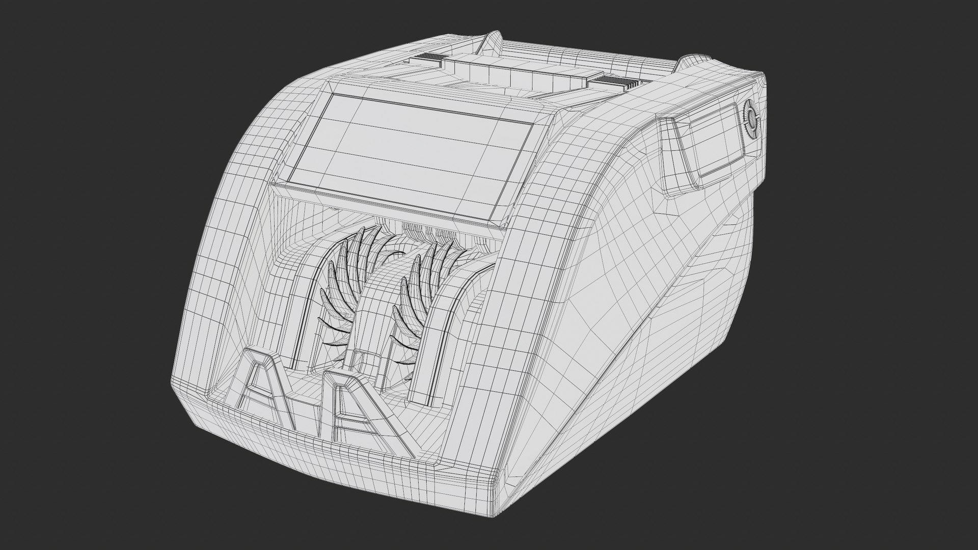 3D Money Counter Machine PBR Model - TurboSquid 2264465