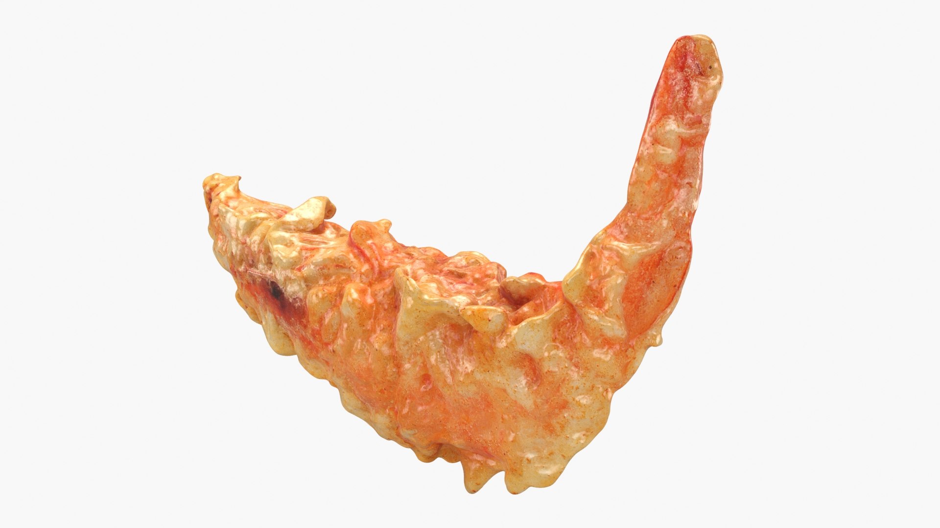 3D Fried Shrimp 01 Model - TurboSquid 2114923