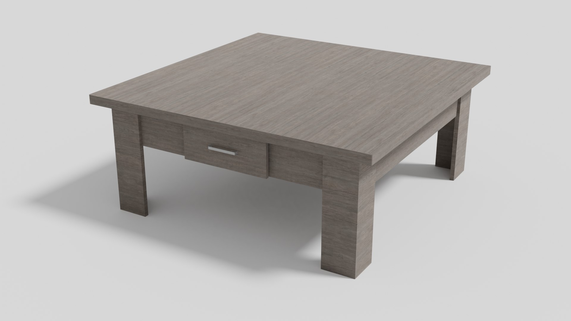 3D Wooden Coffee Table - TurboSquid 1412597
