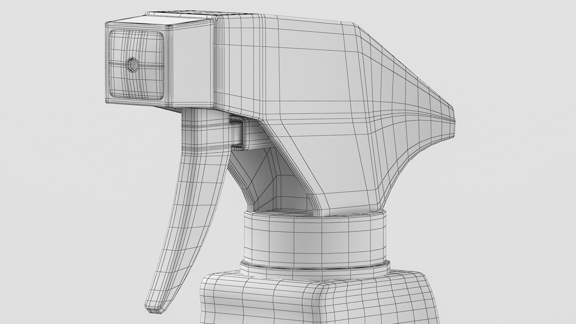 Editable Spray Bottle Model - TurboSquid 1585155