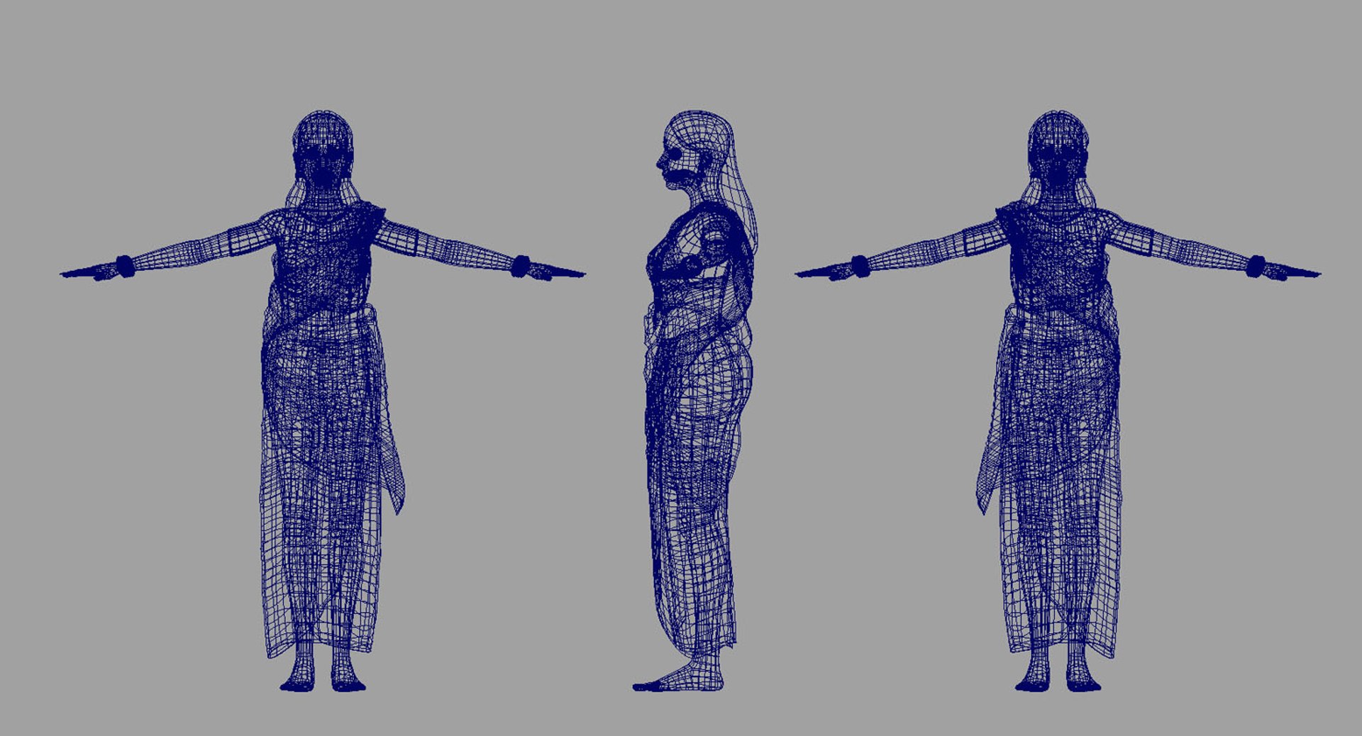 India Woman 3D Model - TurboSquid 1535351
