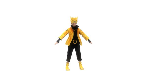 Naruto Chakra Mode 3D model - TurboSquid 1898400