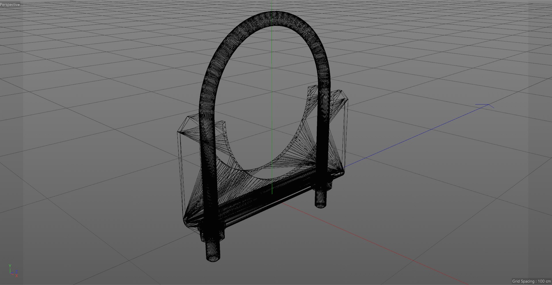 Tube Clamp 3D Model - TurboSquid 1413677
