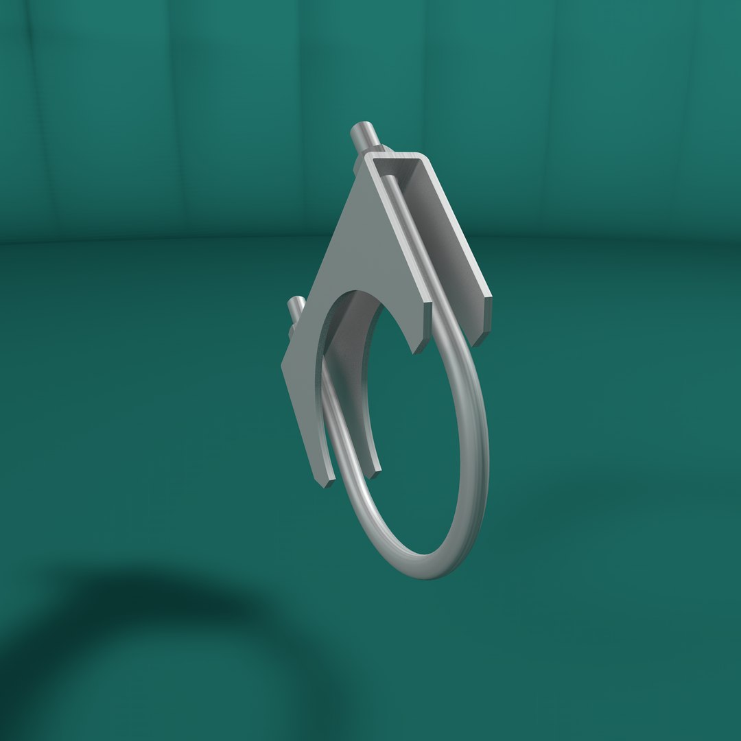 Tube Clamp 3D Model - TurboSquid 1413677