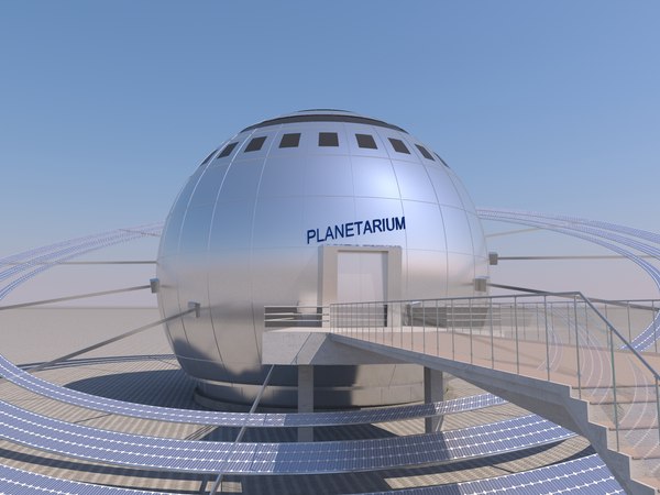 Planetarium 3D model - TurboSquid 1726919